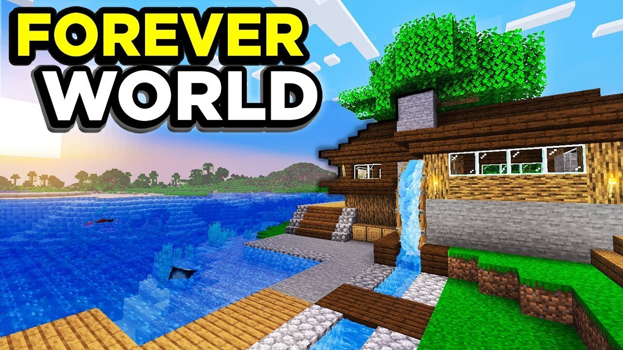 How I Made Minecraft Fun Again with a Forever World
