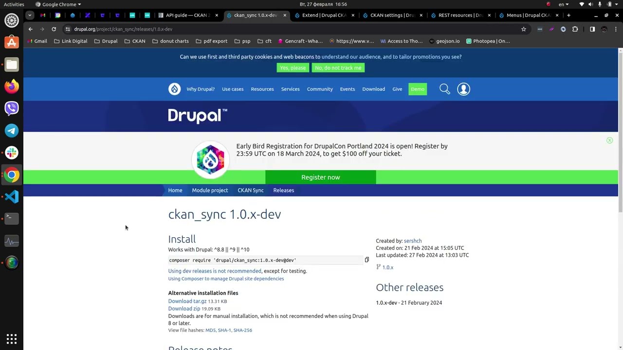 CKAN Sync on Drupal