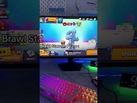 Brawl Stars on PC is AMAZING #brawlstars #shorts