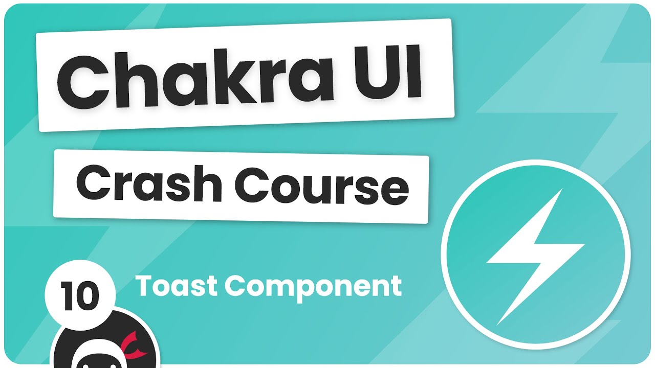 Chakra UI Crash Course #10 - Toast Component