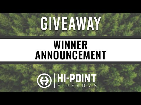 LIVE | Hi-Point Woodland Camo Combo - Winner Announcement