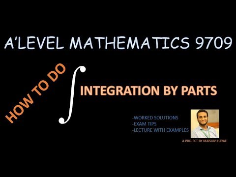 Integration By Parts in Urdu: Alevel Mathematics Online