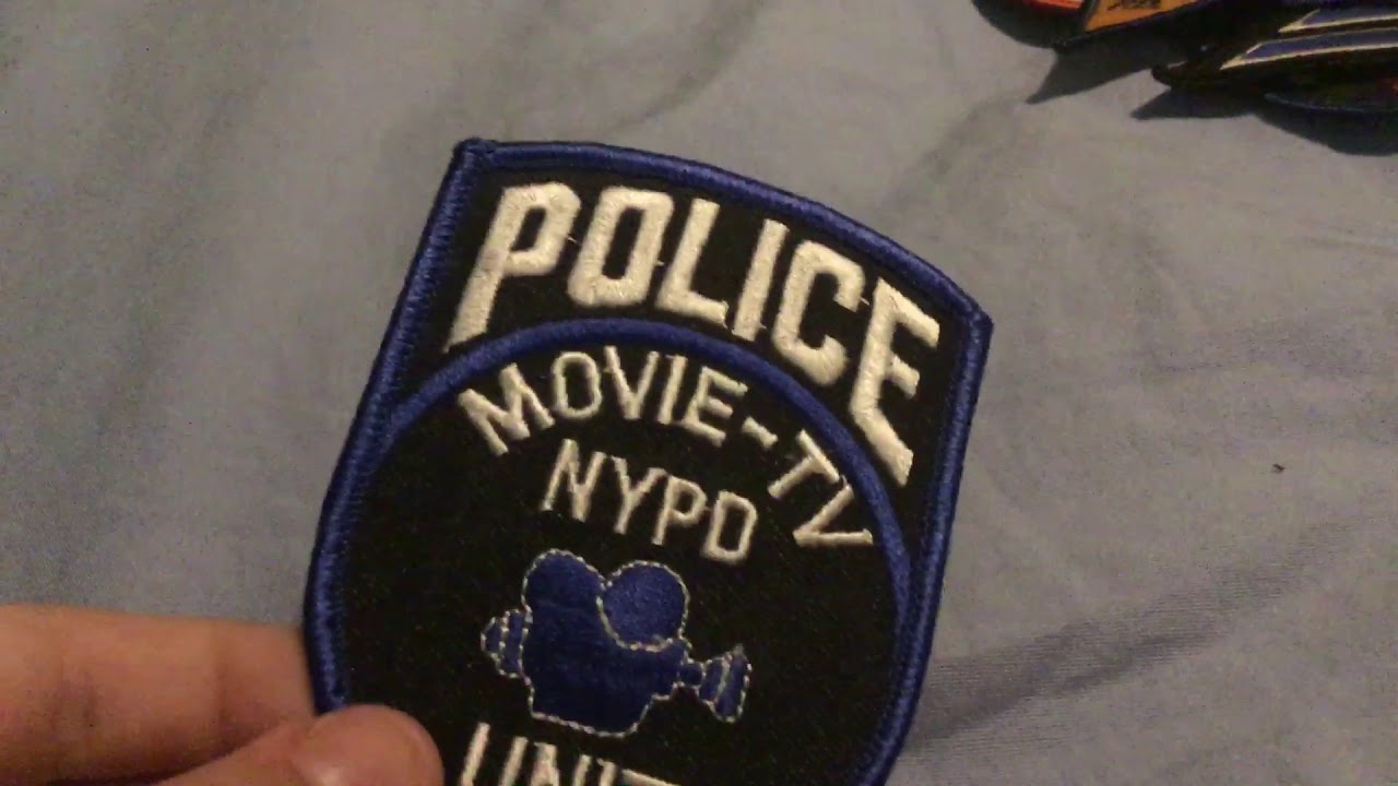 My new NYPD patch collection update