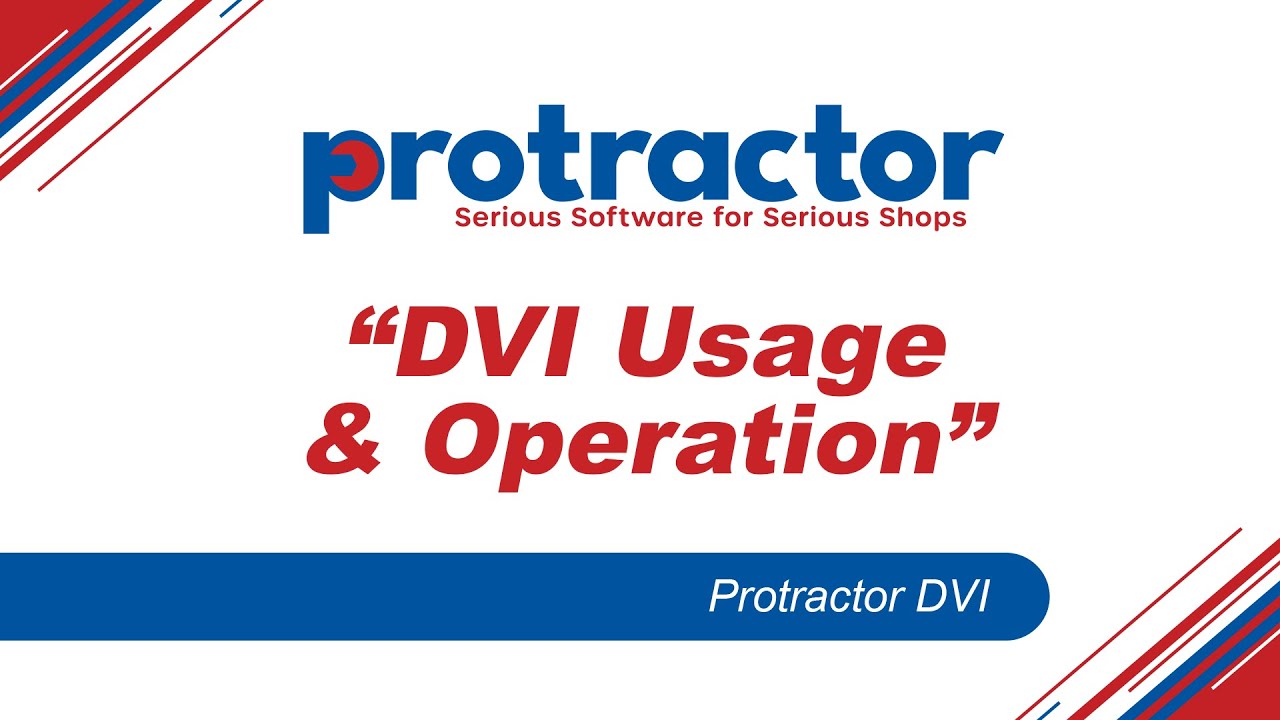 DVI Usage and Operation