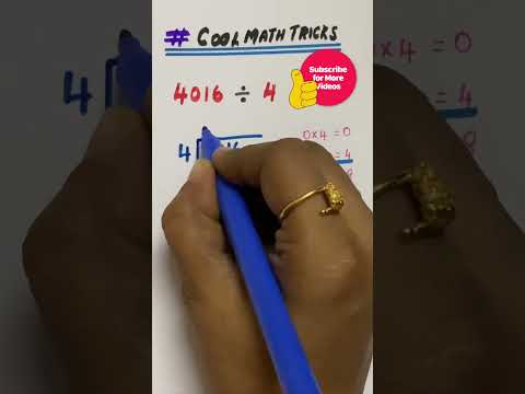 Long division method #CoolMathsTricks #shortsMaths Dividing shorts tricks #shorts