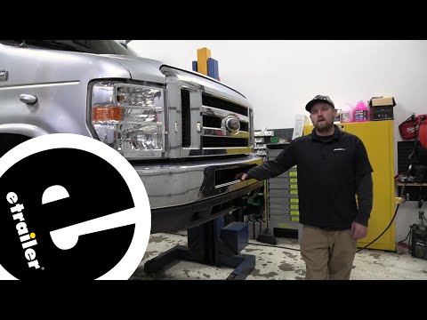 Installation: Draw-Tite Front Mount Trailer Hitch Receiver on a 2016 Ford E-Series Cutaway