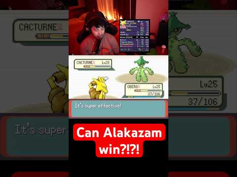 Oberg the Alakazam Pt. 2 #pokemon #kaizoironmon #streamer #bmsomega #emerald #alakazam