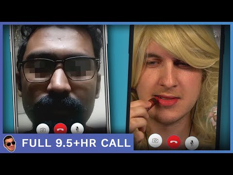 Tech Support Scammer Video Calls Me (Full 10hrs)