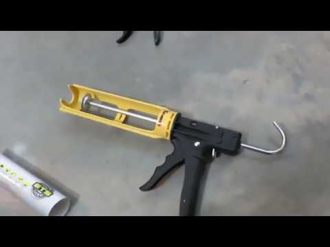 Dripless caulking gun