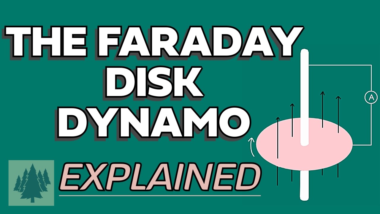 Electromagnetic Induction | The Faraday Disk Dynamo Explained | A-level Physics