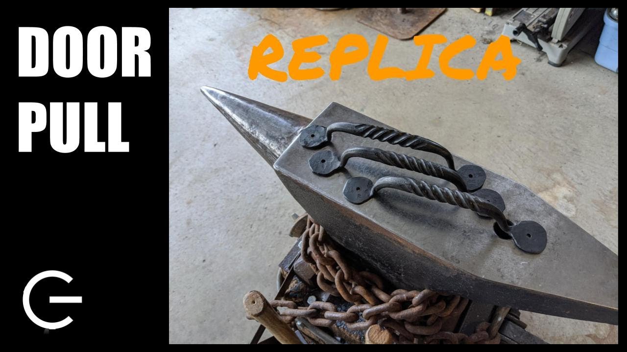 How to Forge Twisted Door Pull REPLICA