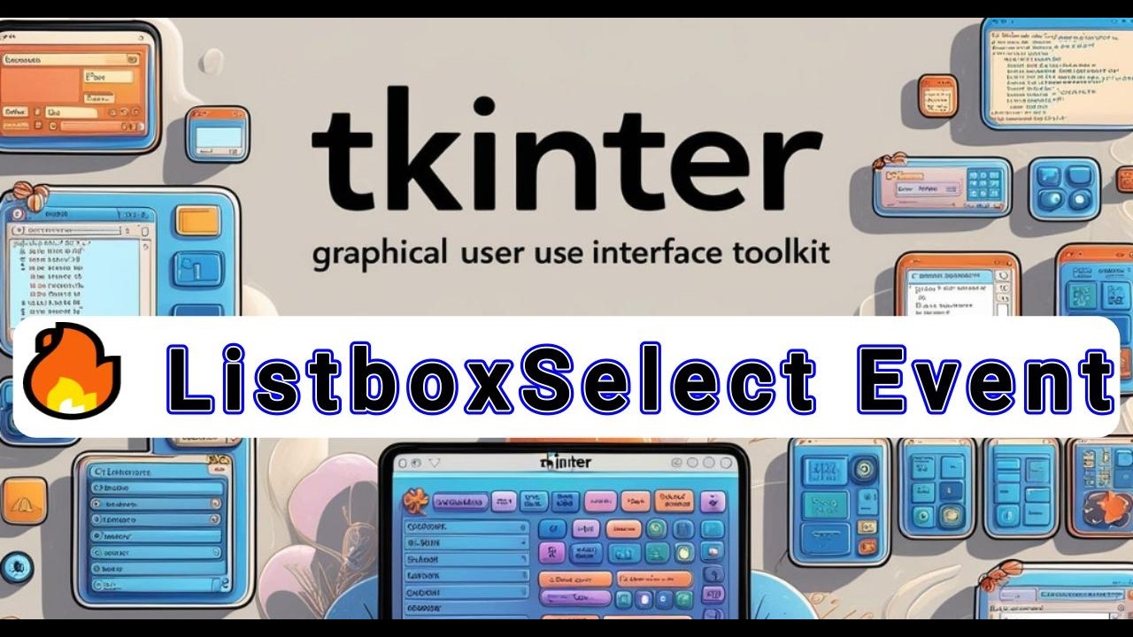 Python Tkinter Listbox Selection Event Explained | ListboxSelect Tutorial for Beginners