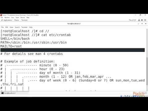 Learn Troubleshooting Linux Administration User Cron Tabs User Table | packtpub com - Mind Luster