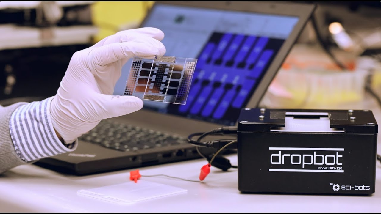 Sci-Bots DropBot v3 in Action!