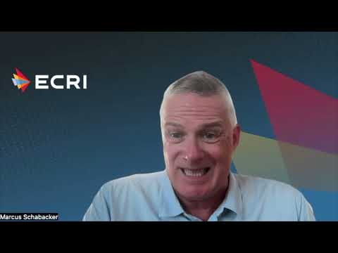 Marcus Schabacker, ECRI's CEO, on AI and threats to patient safety.