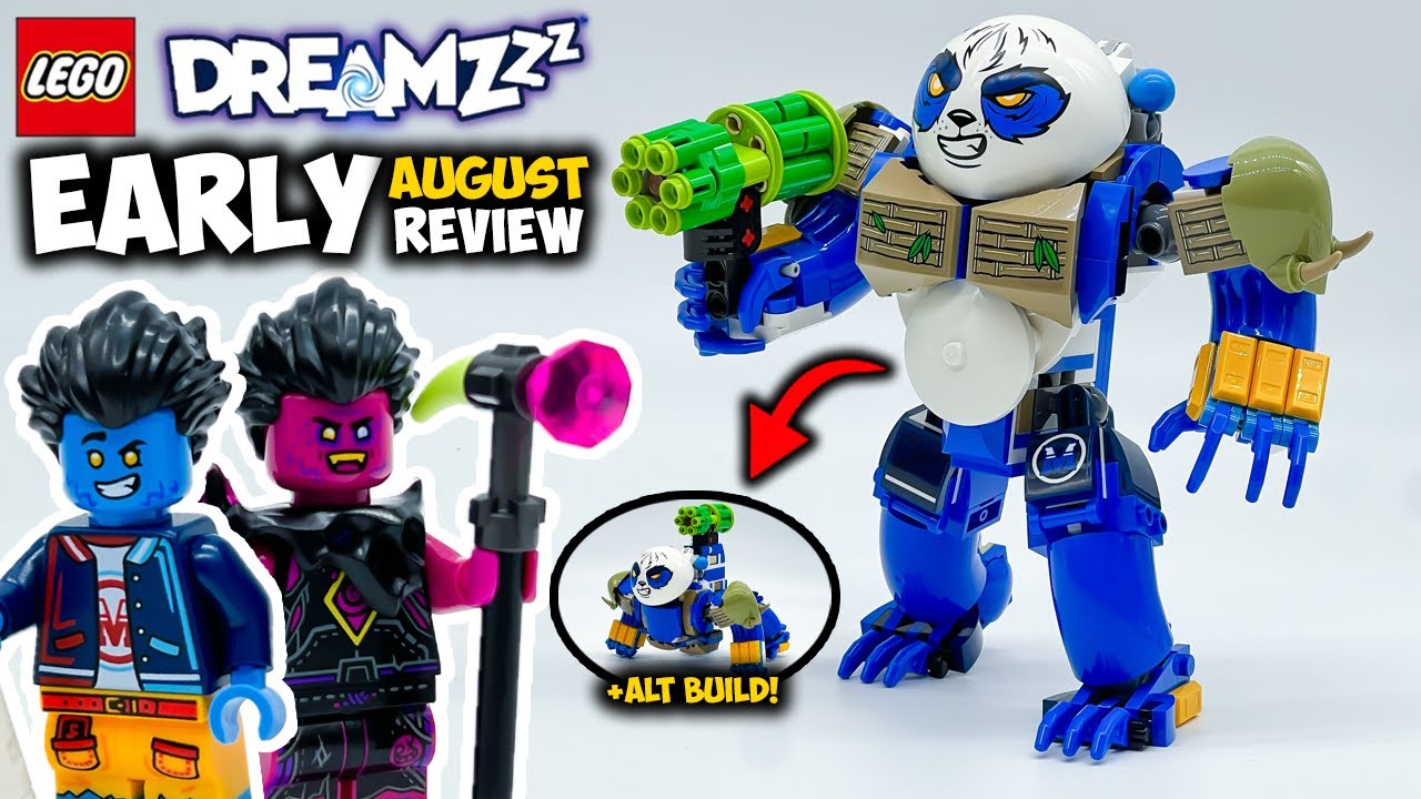 Lego Dreamzzz Logan the Mighty Panda Set EARLY Review! *BOTH BUILDS* | Set 71480