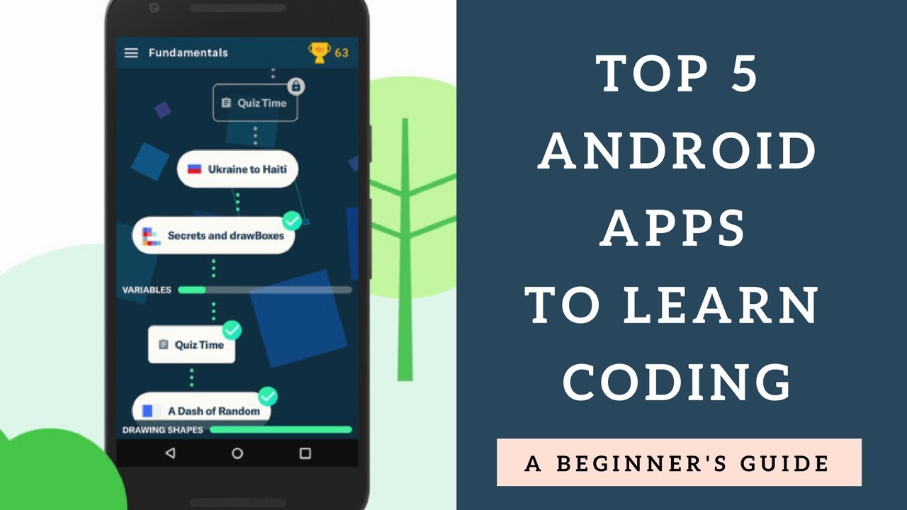 Top 5 Android Apps to Learn Programming - Learn to Code Like a Pro