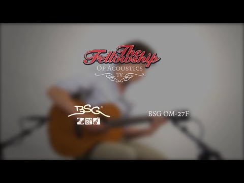 BSG OM 27 F Rosewood Guitar | Reverb
