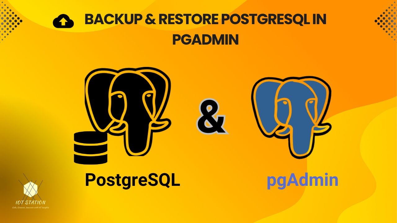 How to Backup and Restore PostgreSQL Databases with pgAdmin | SQL Basics