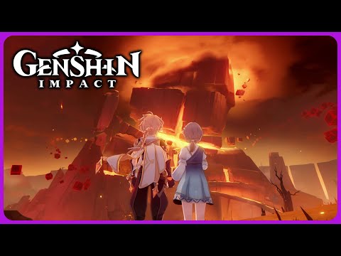 Aether REUNITES WITH LUMINE - Genshin Impact 5.7