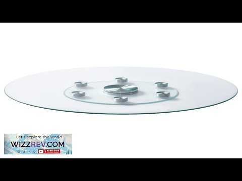 VEVOR 30 in Glass Lazy Susan Turntable Tempered Glass Dining Table Centerpiece Review
