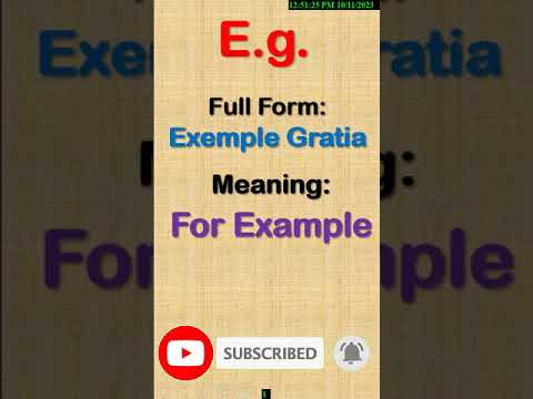 What is full form & meaning of etc. , e.g. , e.i. N.B. in Bangla।। Full form of ie। #shorts #etc