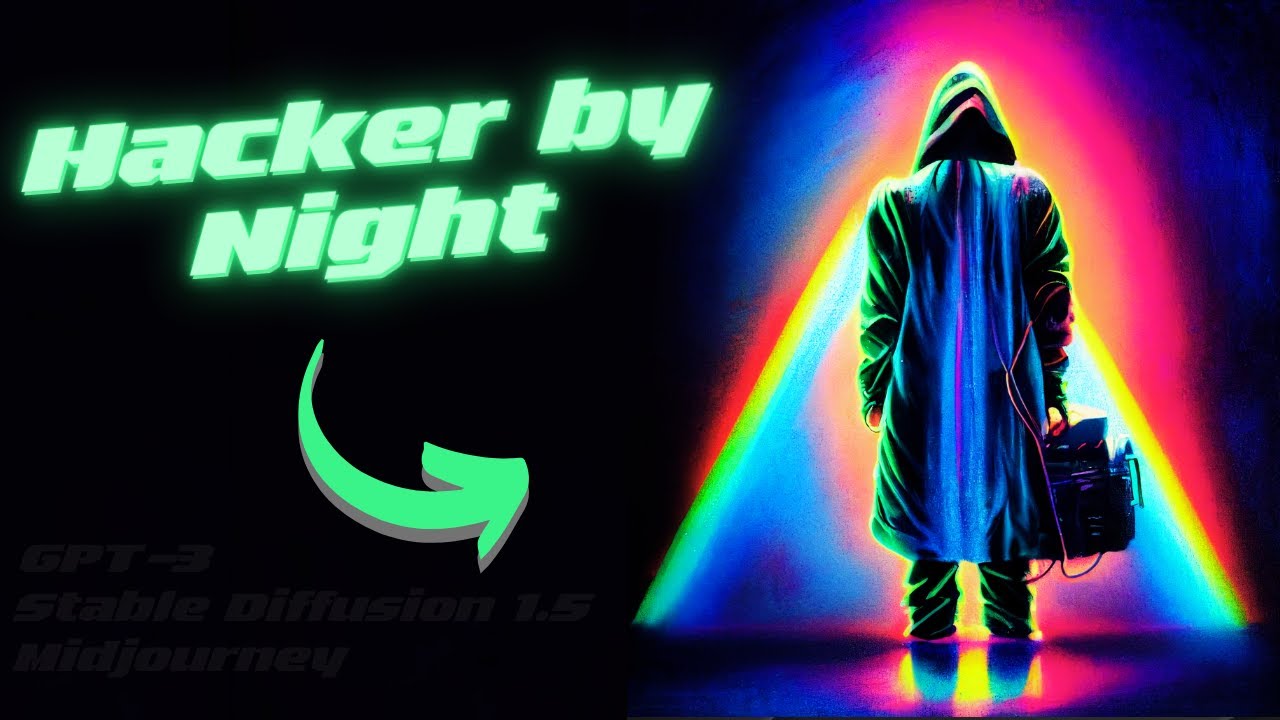 Stable Diffusion 1.5 + GPT-3 = A Hacker Story 💻