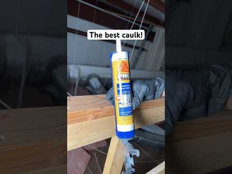 My favorite CAULK! Sika insulation sealant and adhesive! Great tools to use!