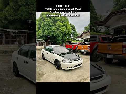 Honda Civic 1998 Manual Transmission #cars #forsale #shorts #viral #trending