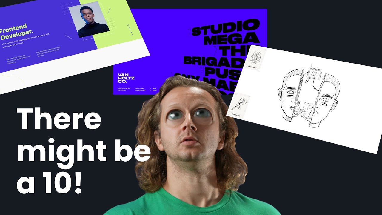 8 Developer Portfolios that MIGHT be 10/10's?!