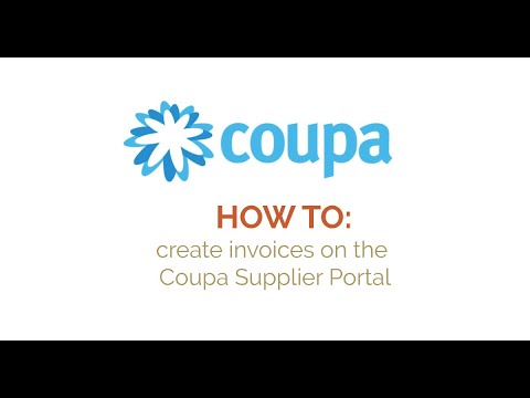 How to flip an invoice in the Coupa Supplier Portal