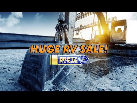 Under-Construction Liquidation Sale 2015 at Bretz RV!