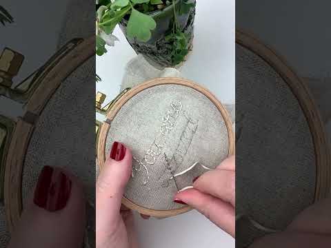 You are loved Embroidery : Wellness Sashiko Patchwork #4 : Beginner sewing project : Sashiko words