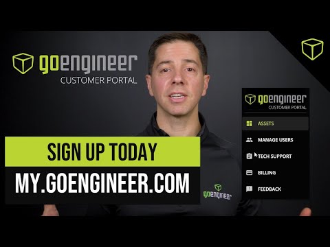 Welcome to the GoEngineer Customer Portal