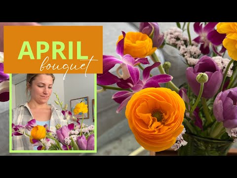 April Bouquet | grocery store + trader joe's flowers