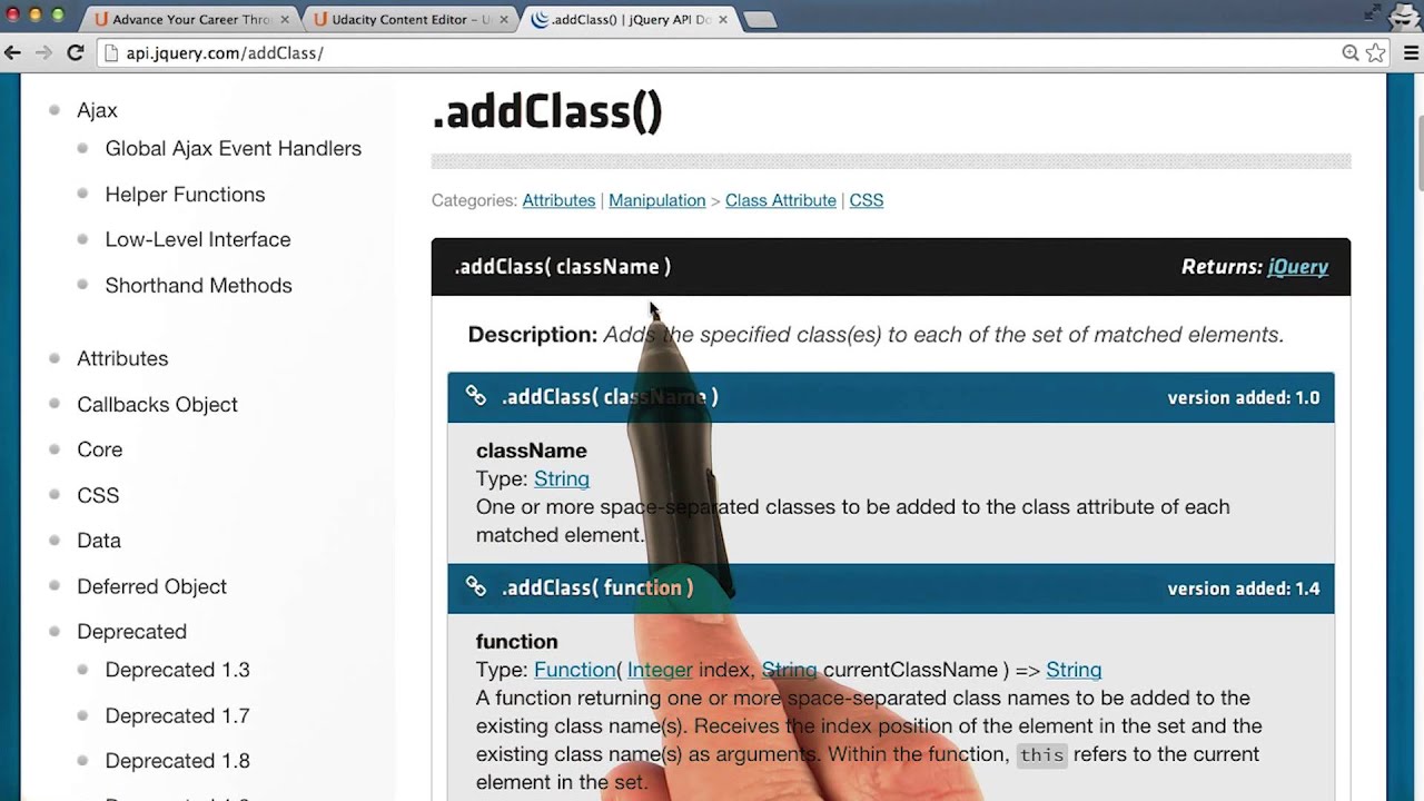 jQuery Documentation and You - Intro to jQuery