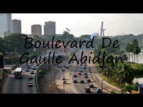 How to pronounce Boulevard De Gaulle Abidjan in Dutch?