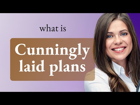 Cunning Plans and Clever Tricks: Understanding "Cunningly Laid Plans"