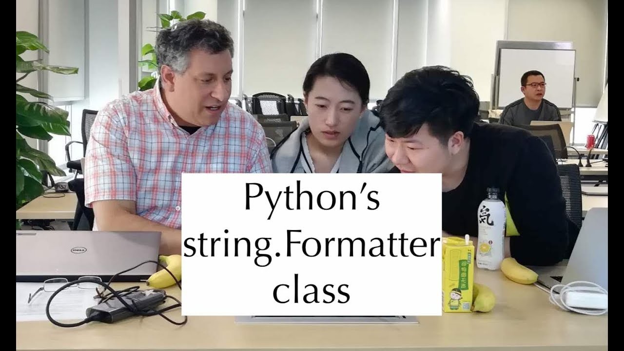 Python standard library: string.Formatter