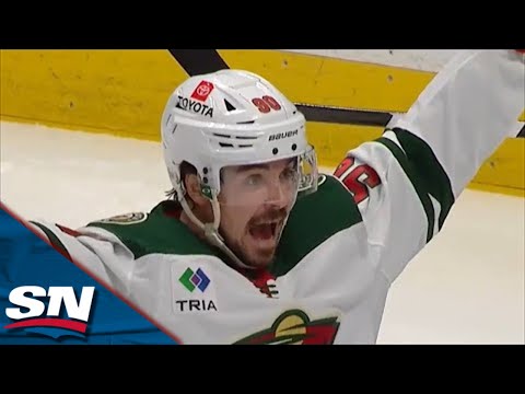 Wild's Joel Eriksson Ek Sets Up Marcus Johansson Goal With No-Look Between-The-Legs Pass