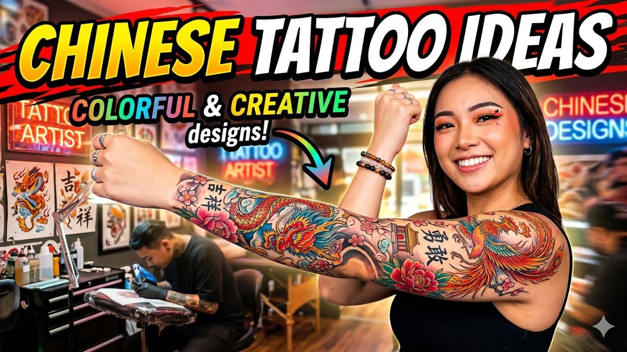 Top Chinese Tattoo Designs with English Meaning 💡
