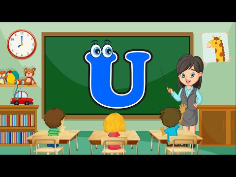 Words That Start with U | 9 Words That Start with Letter U for Toddlers | Kids Learning Videos