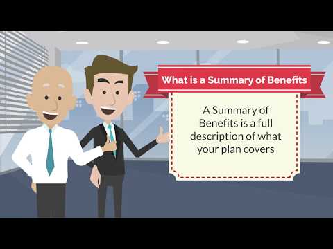 What Is A Summary Of Benefits?