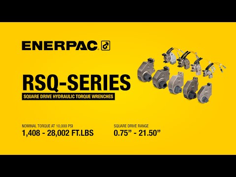 RSQ-Series Square Drive Hydraulic Torque Wrenches | Enerpac