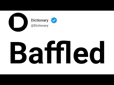 Baffled Meaning In English