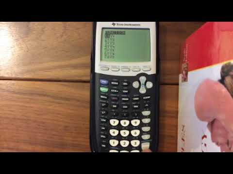 Stats. Finding 'r' on TI calc