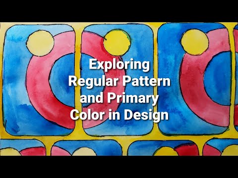 Exploring Regular Pattern and Primary Color in Design