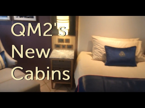 Cunard Queen Mary 2 - QM2’s new single cabins.