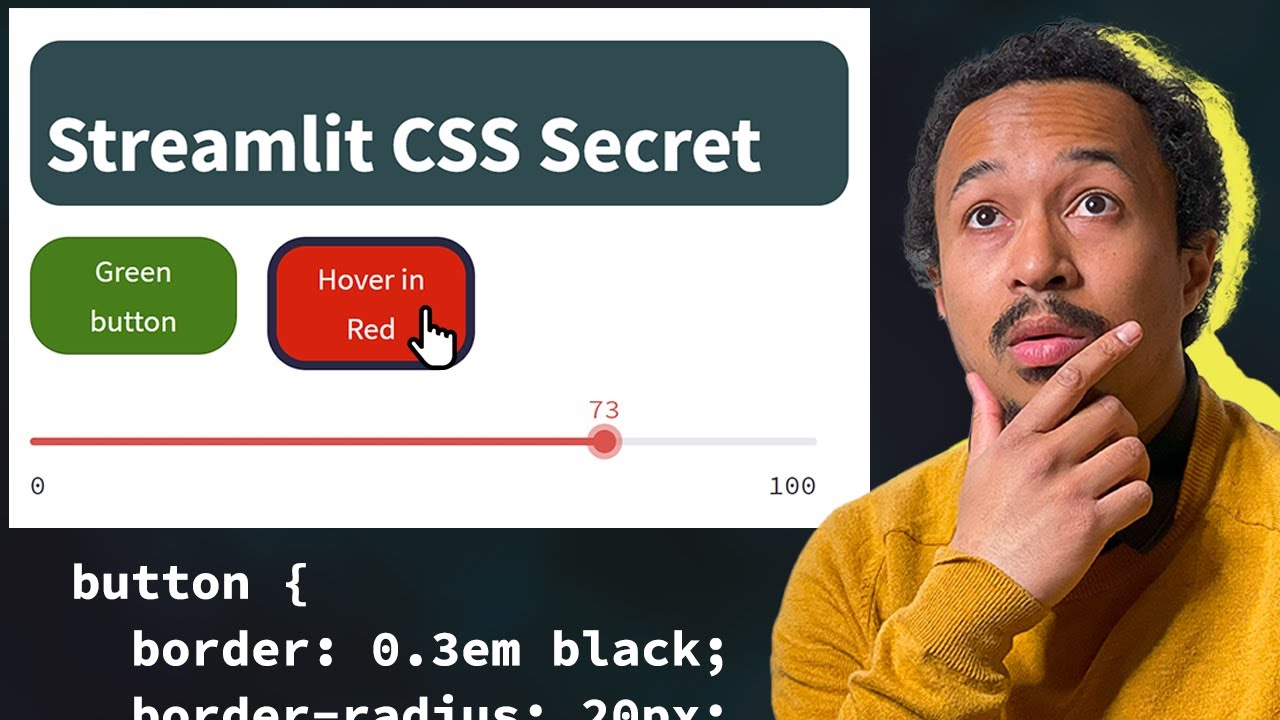 Streamlit Reveals NEW CSS Styling Trick! (Here’s How to Use)