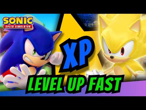 β How to MAX-OUT XP FAST in Sonic Speed Simulator **UPDATED**